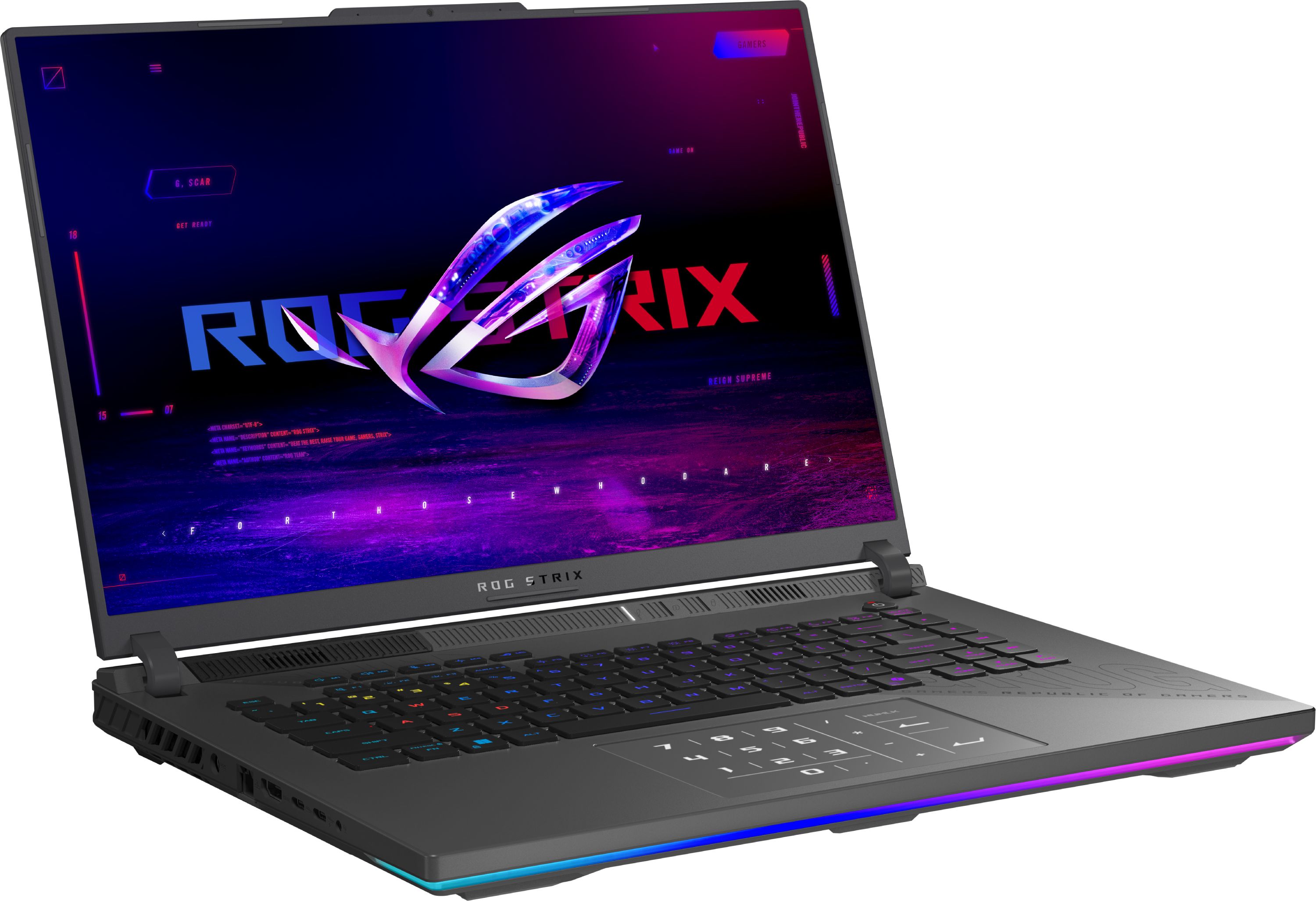 Лаптоп ASUS G614 ROG Strix G16 2025 G614FR-S5129W - 16.0", WQXGA, AMD ...