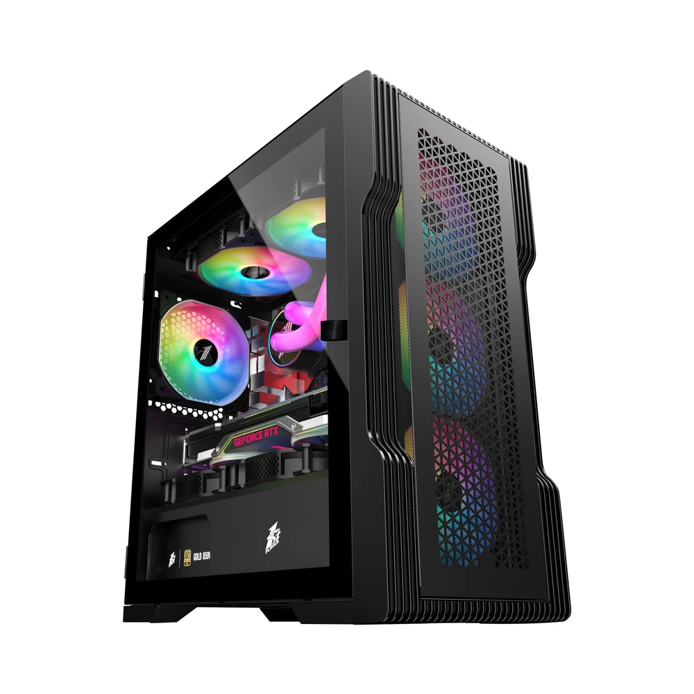 Кутия 1stPlayer TRILOBITE T3 Mesh Black, mATX | Магазин и сервиз за ...
