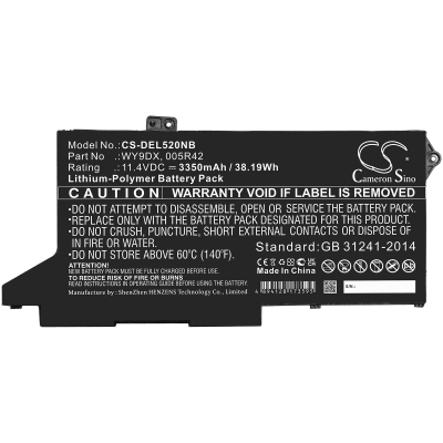 Батерия за лаптоп DELL Latitude 5420, Latitude 5520 005R42, WY9DX LiPo ...