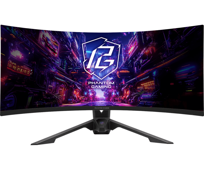 Монитор ASRock PG34QRT2B - 34" WQHD (3440x1440) 1500R VA, 180Hz, 1ms ...