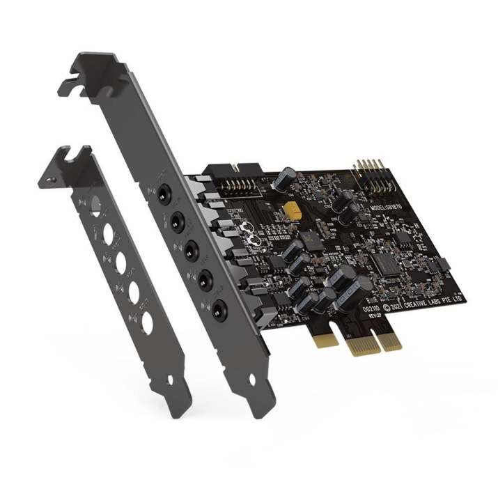 Звукова карта CREATIVE Sound Blaster Audigy FX V2 Hi-Res 5.1 - PCIe ...