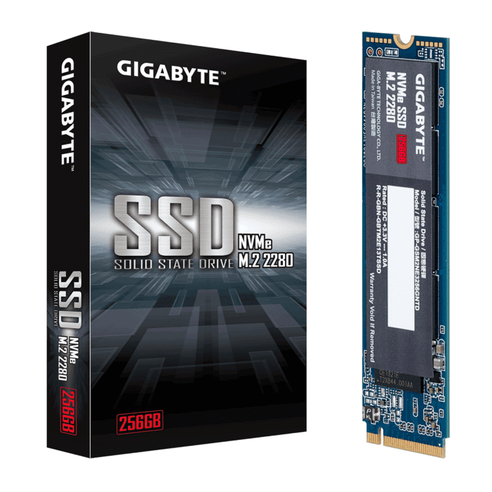 Gigabyte 256GB M.2 NVMe PCIe Gen 3 SSD | Магазин и сервиз за компютри ...