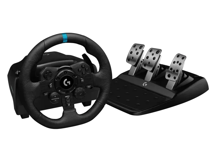 Logitech G923 Sim Racing Wheel, Xbox/PC | Магазин и сервиз за компютри ...